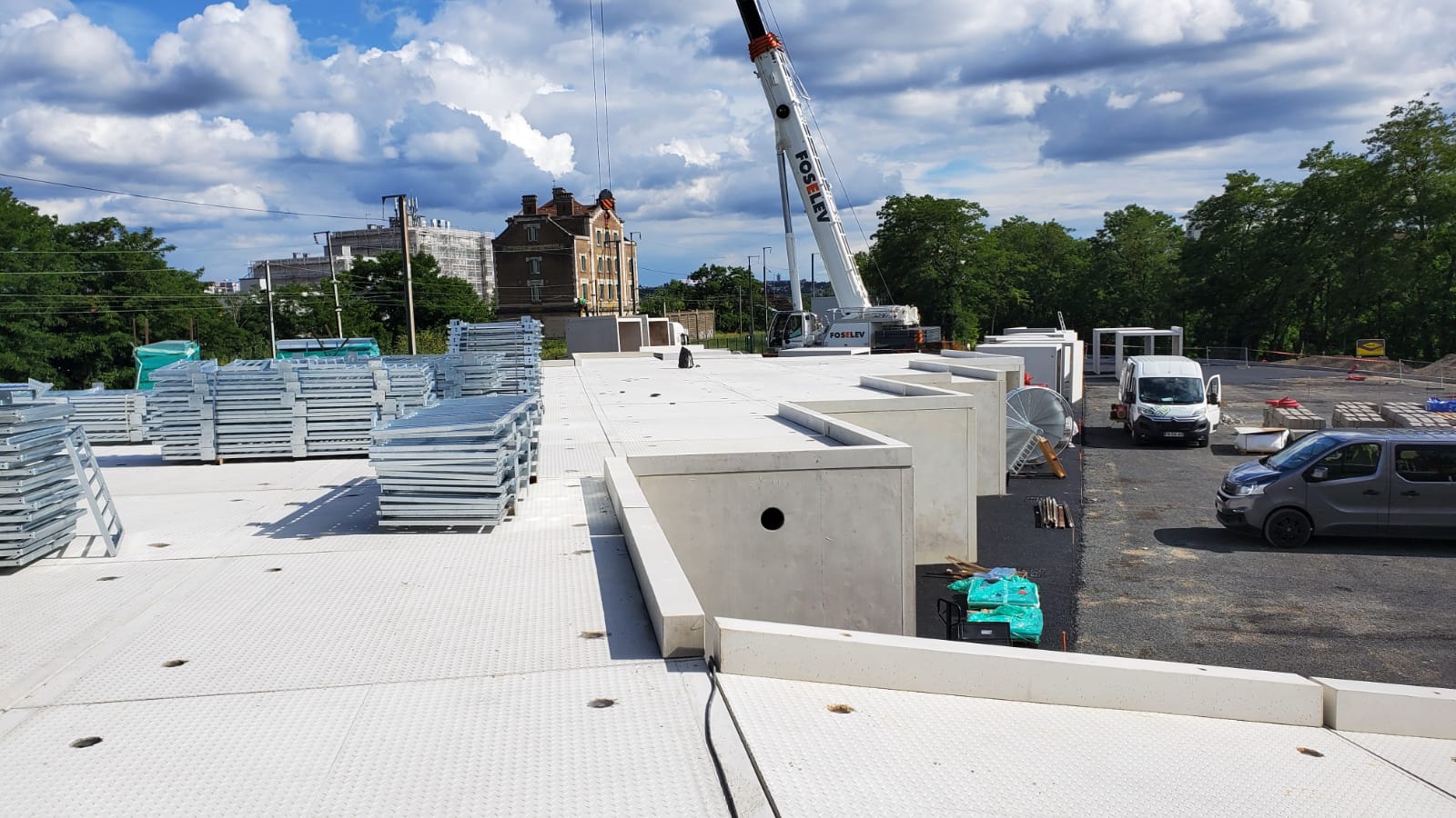 Household waste recycling center Neuilly-sur-Marne (93) - Modulo Béton